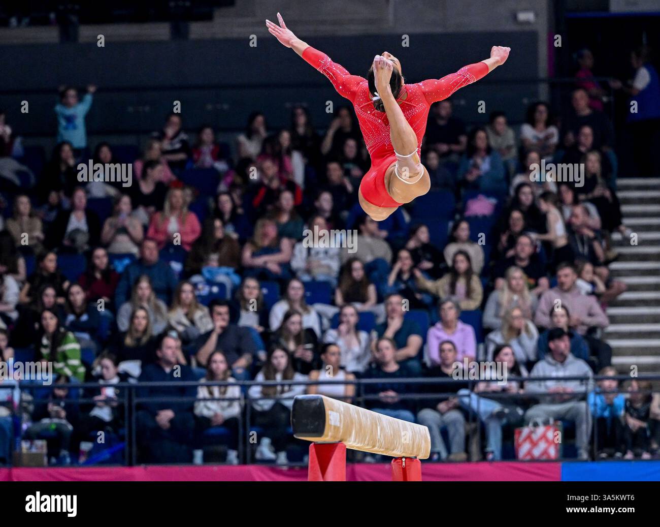Liverpool, England, UK. 23rd Mar, 2025. LEAT Alia competes in the Final ...
