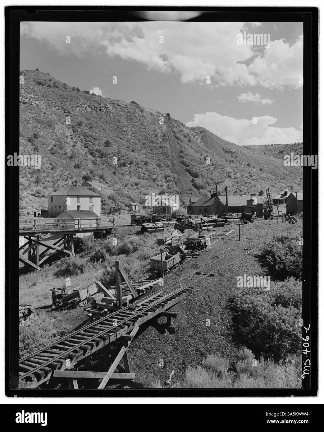 The Ludlow Mine and tipple of the Huerfano Coal Company in Ludlow ...