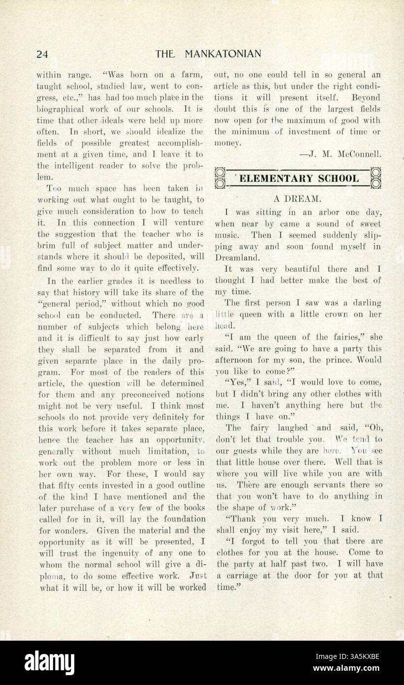 Published from 1891 to 1913 at mankato hi-res stock photography and ...