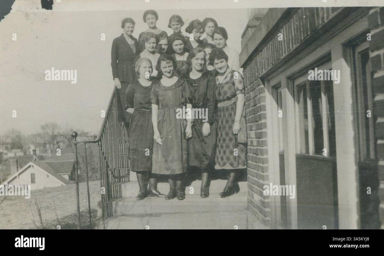 This image shows a group of A.I.A.G. members at Mankato State Teacher's ...