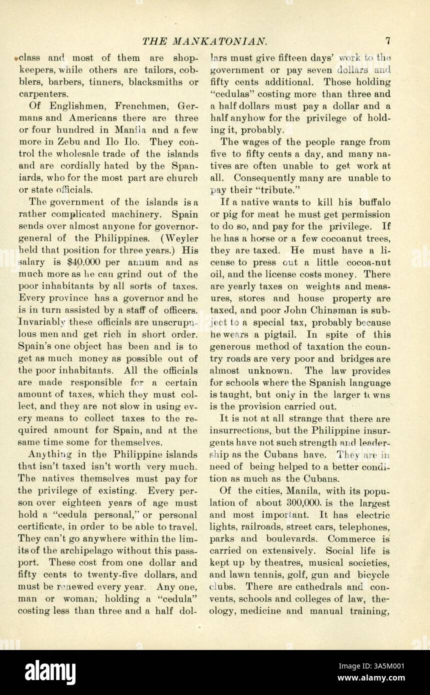 Mankato the magazine ran from 1891 to 1913 hi-res stock photography and ...