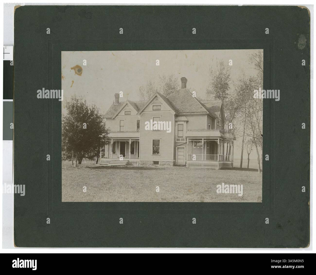 An exterior view of the home of David Hodgkins on his farm in Waseca ...