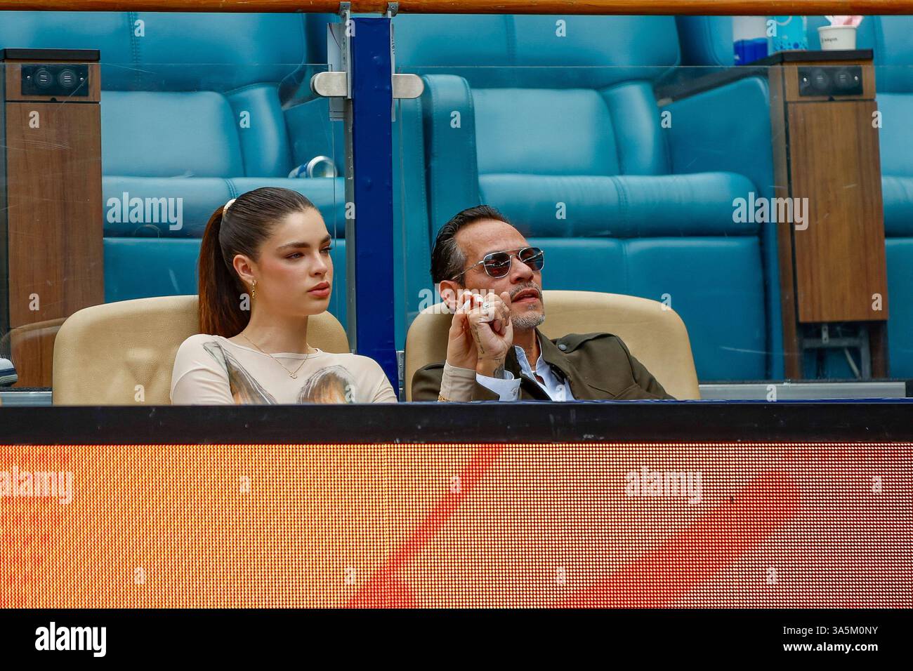 MIAMI GARDENS, FL - MARCH 23: Marc Anthony, American singer and actor ...