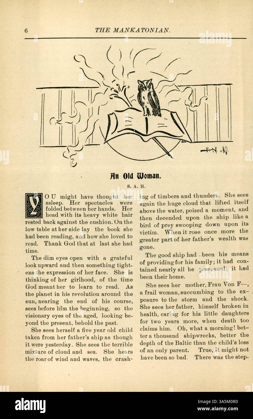 Providing insight into early 20th century student life at the school hi ...