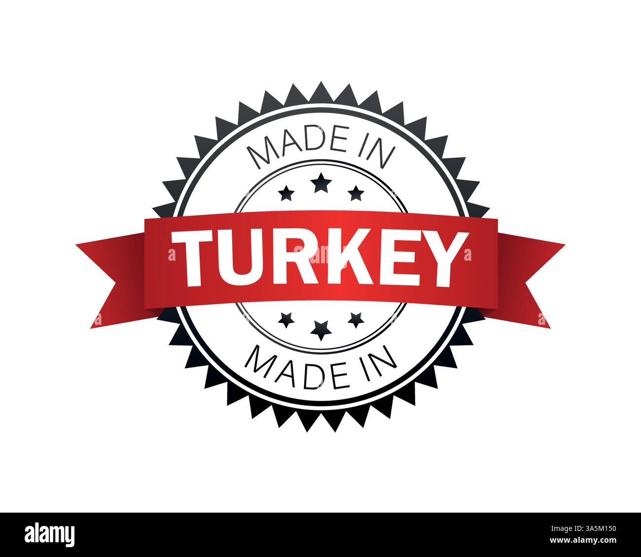 Grunge rubber stamp with text made in Turkey, vector illustration Stock ...