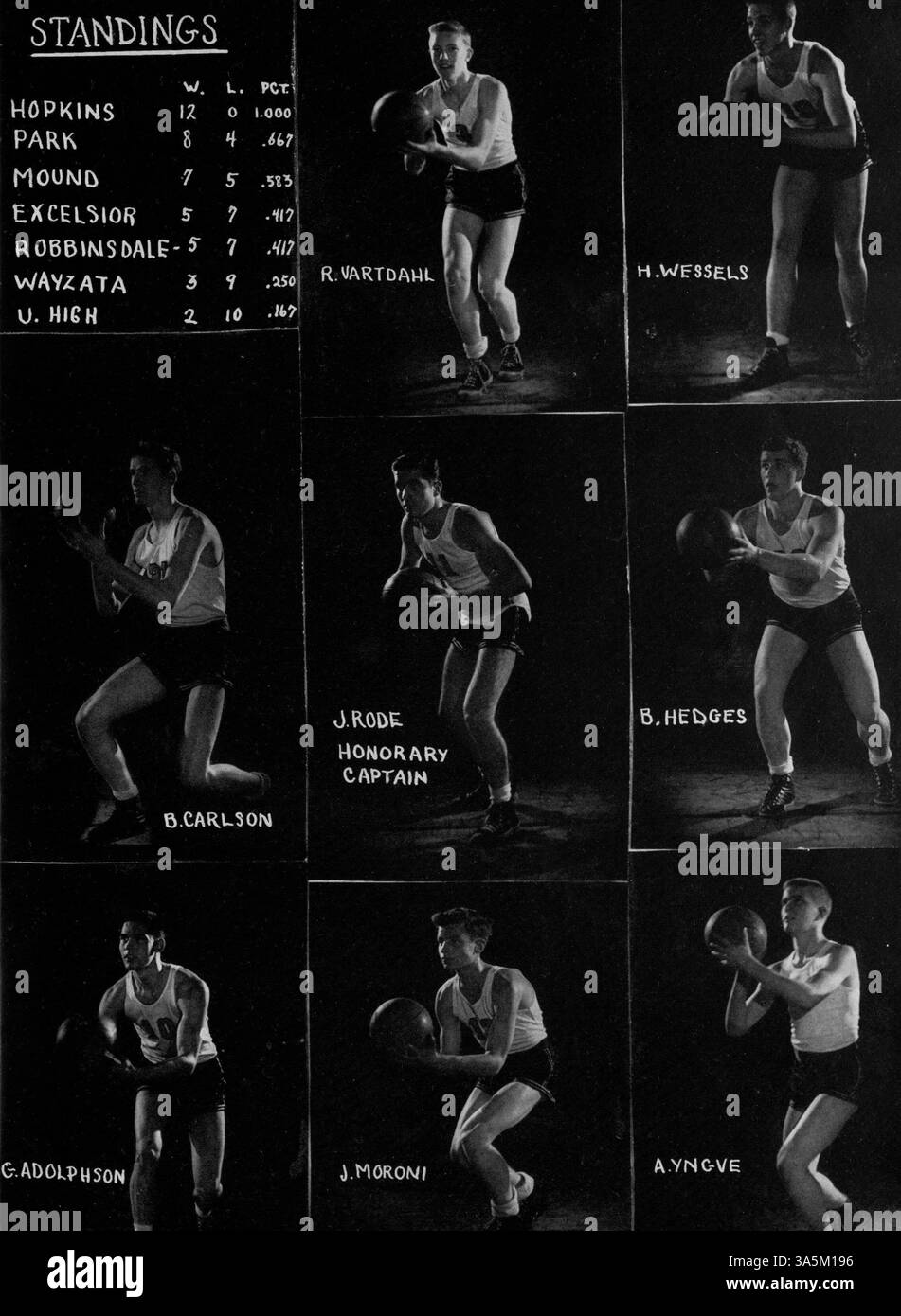 This 1947 Echowan yearbook from St. Louis Park High School documents ...