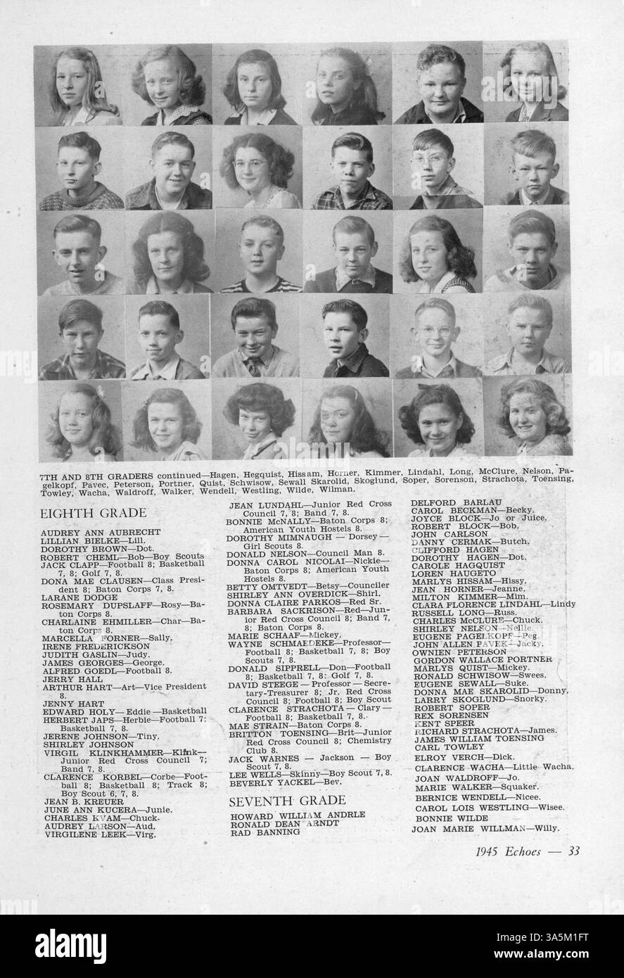 The 'Echoes' yearbook from Hopkins High School documents the events of ...