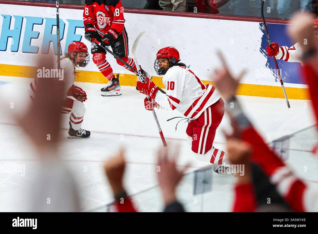 March 23rd, 2025: Wisconsin Badgers Forward Laila Edwards (10 ...