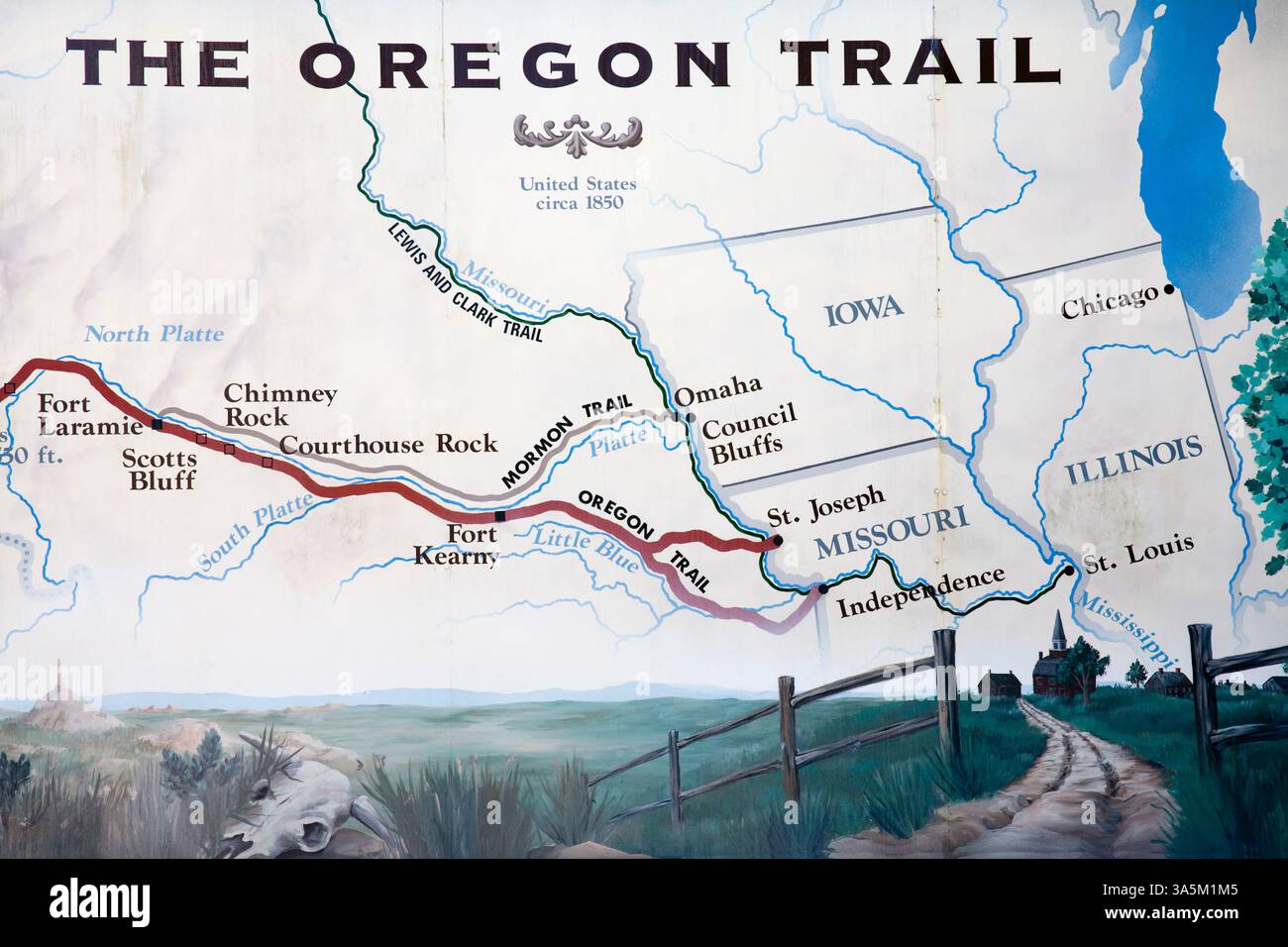 End of The Oregon Trail Interpretive Center in Oregon City, Greater ...