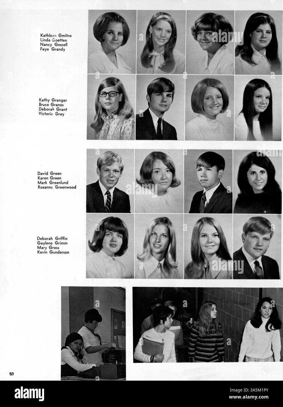 Major achievements of the 1969 1970 academic year hi-res stock ...