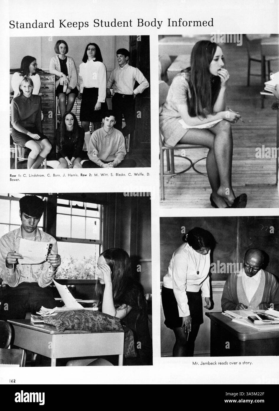 The 1970 Sagamore yearbook captures Roosevelt High School’s student ...