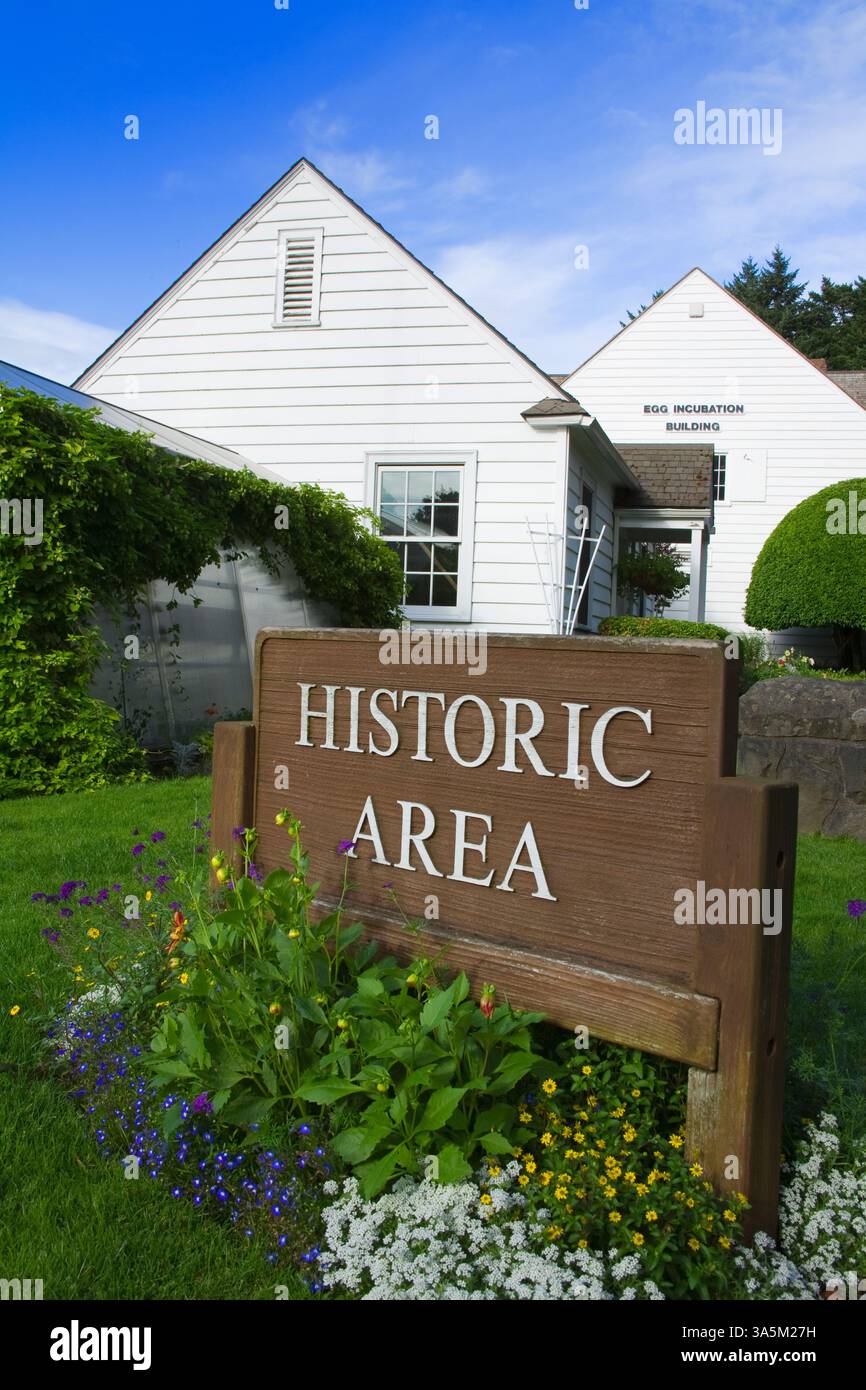 Bonneville Fish Hatchery in the Columbia River Gorge, Greater Portland ...