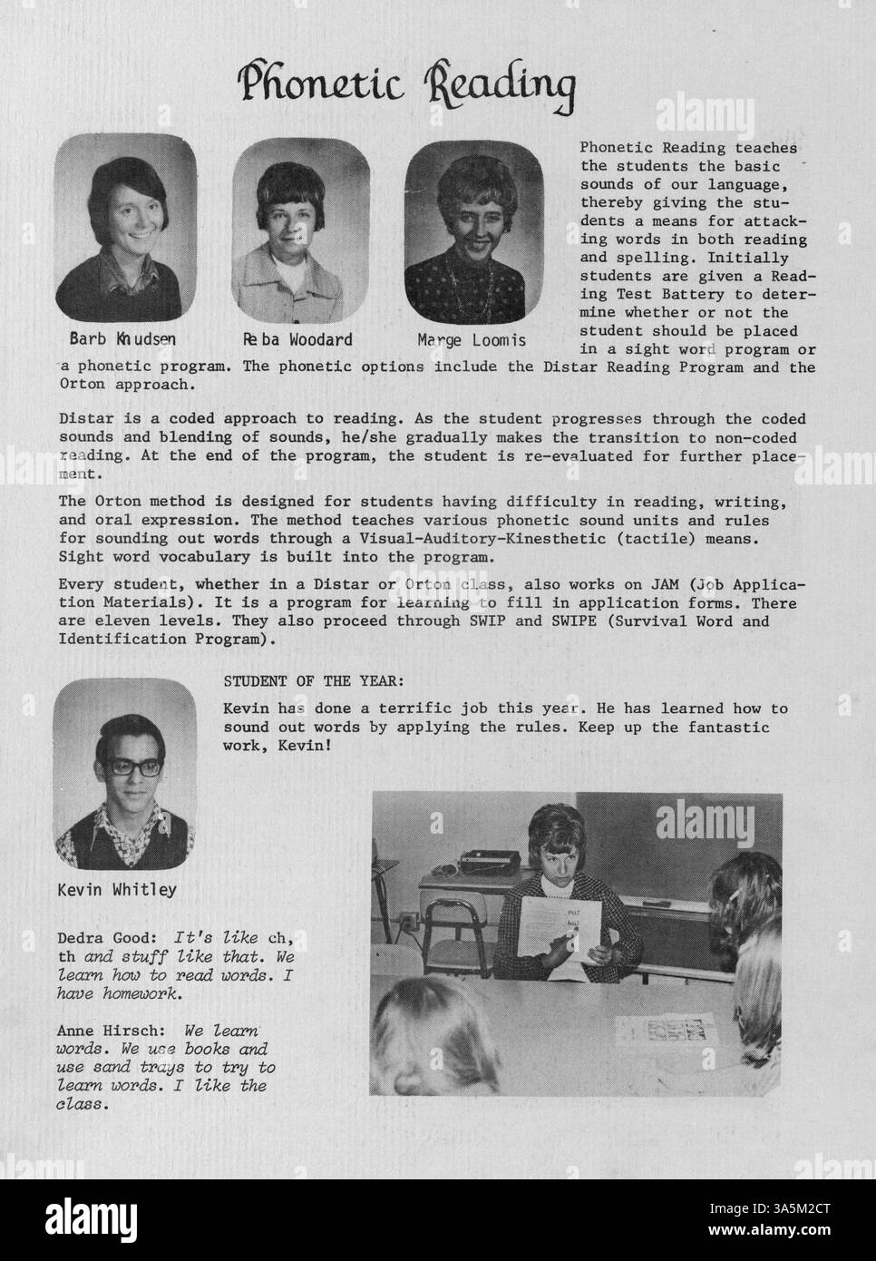 The 1976 Hawktale 76 yearbook from Cooperative School Rehabilitation ...