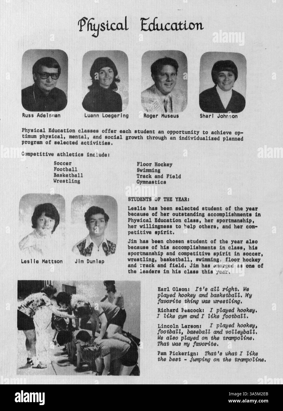 Hawktale 76 records the significant events of the 1975-1976 school year ...