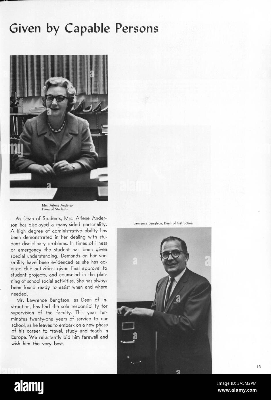 The Antler 1967 Yearbook from Minnehaha Academy highlights the key ...