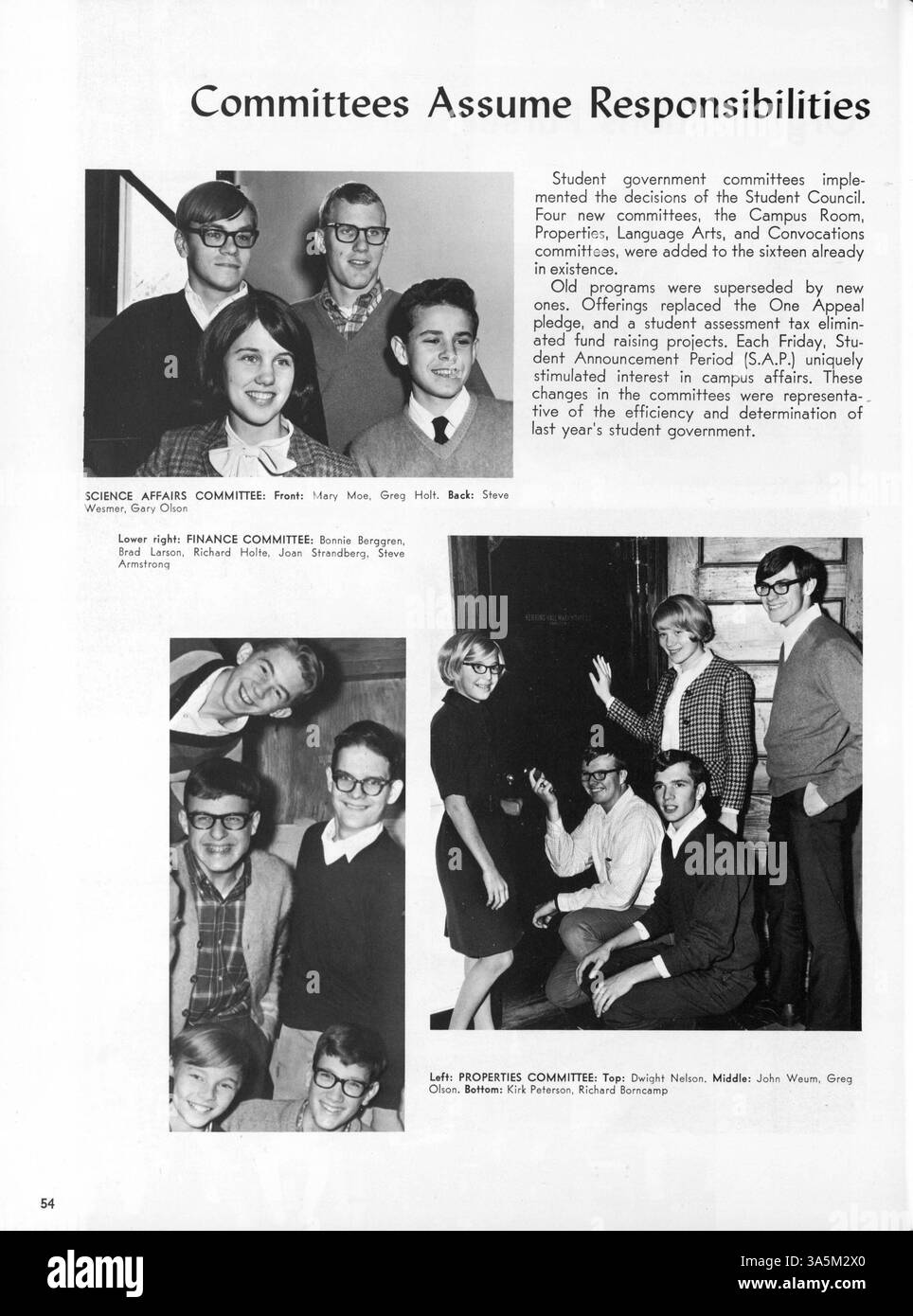 Yearbook of minnehaha academy reflects the diverse student body hi-res ...