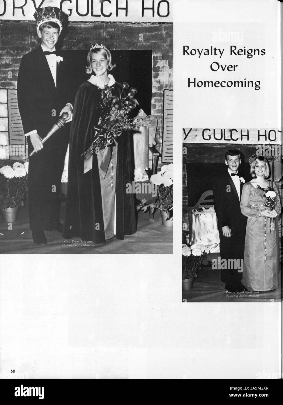 The 1967 'Antler' yearbook from Minnehaha Academy captures the students ...