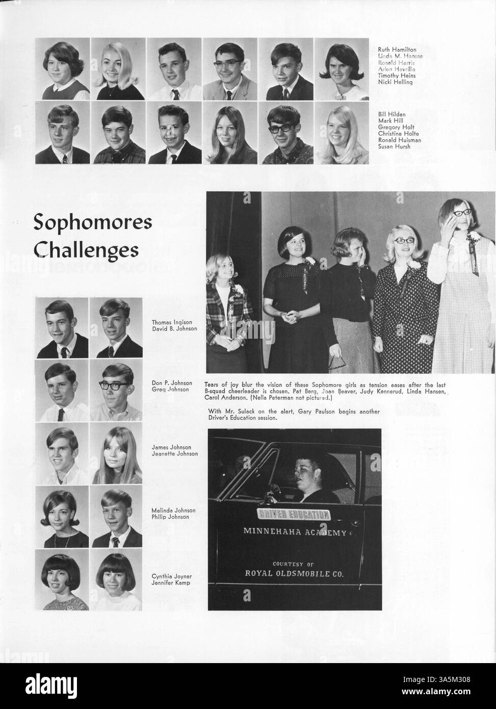This 1967 yearbook from Minnehaha Academy, titled Antler, highlights ...