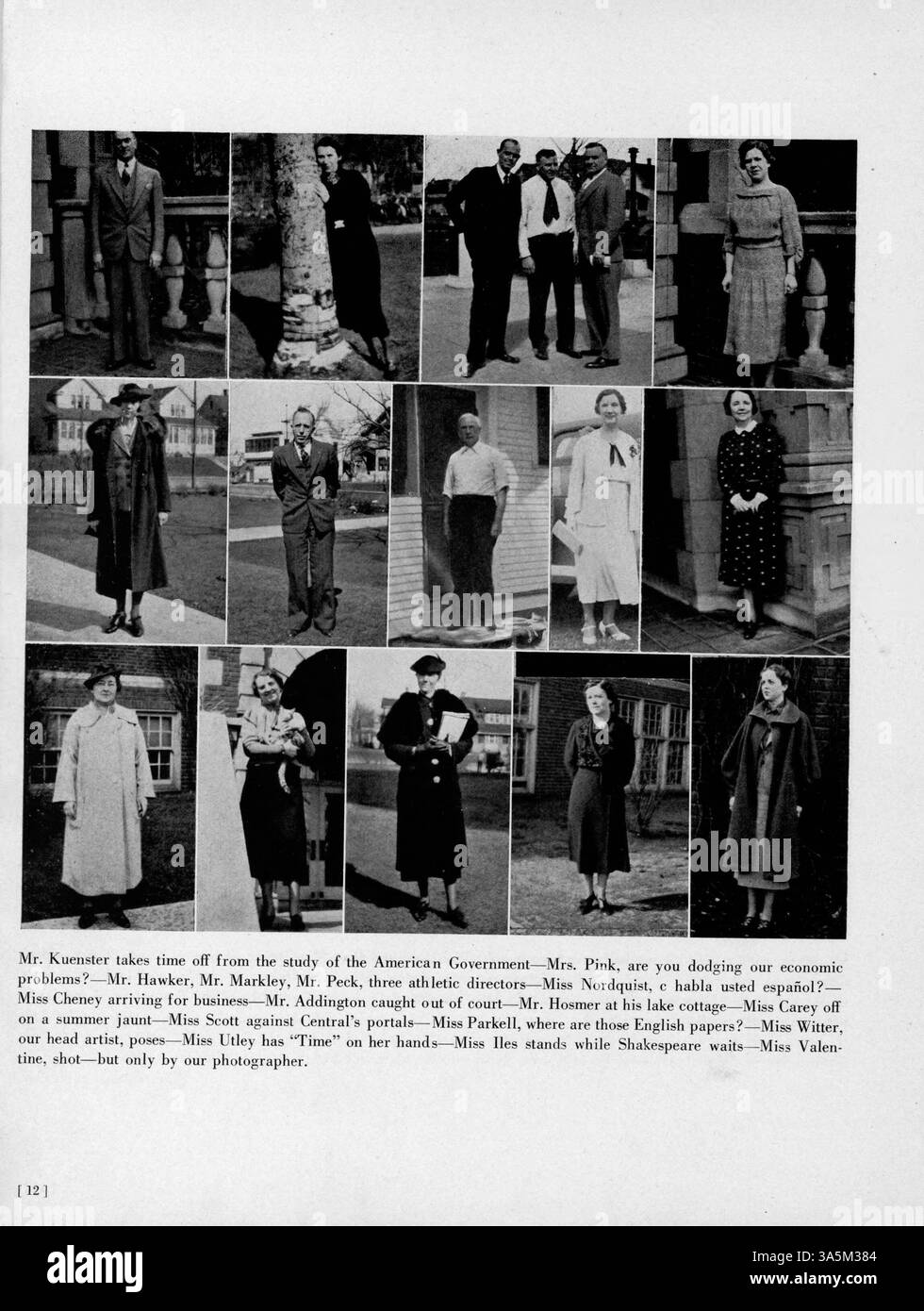 The 1937 'Centralian' yearbook from Central High documents the activities and achievements of ...