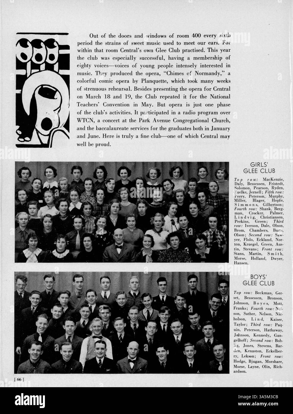The 1937 'Centralian' yearbook provides a snapshot of Central High ...