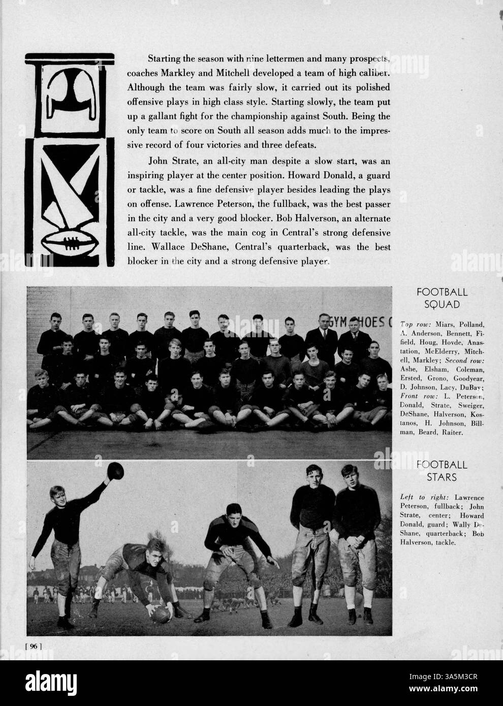 The 1937 'Centralian' yearbook documents the 1936-1937 school year at ...