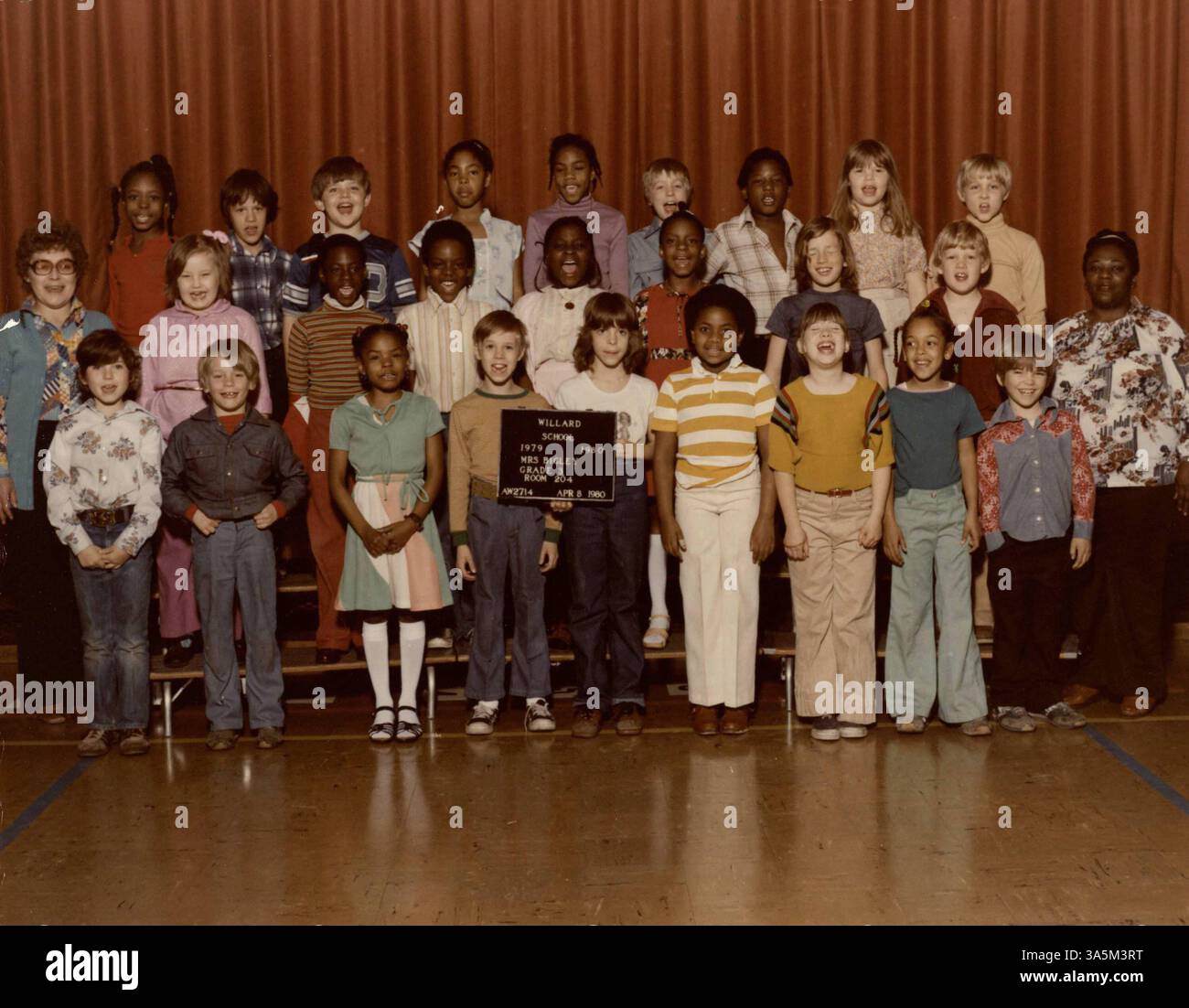 Class photos from the 1979 1980 willard elementary yearbook docu hi-res ...