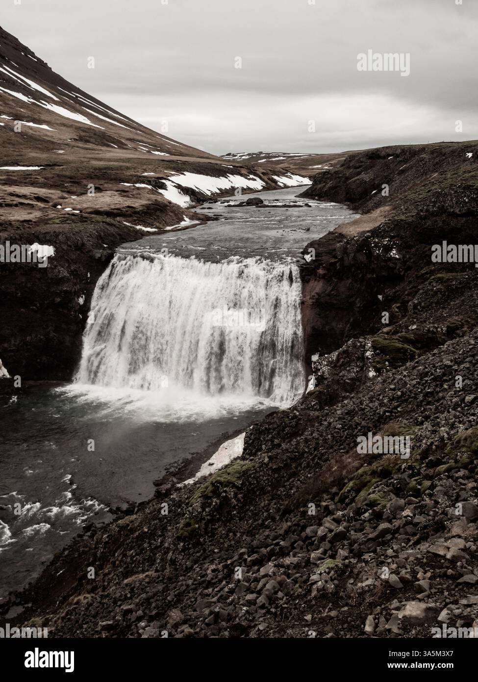 Thorufoss waterfall in iceland hi-res stock photography and images - Alamy