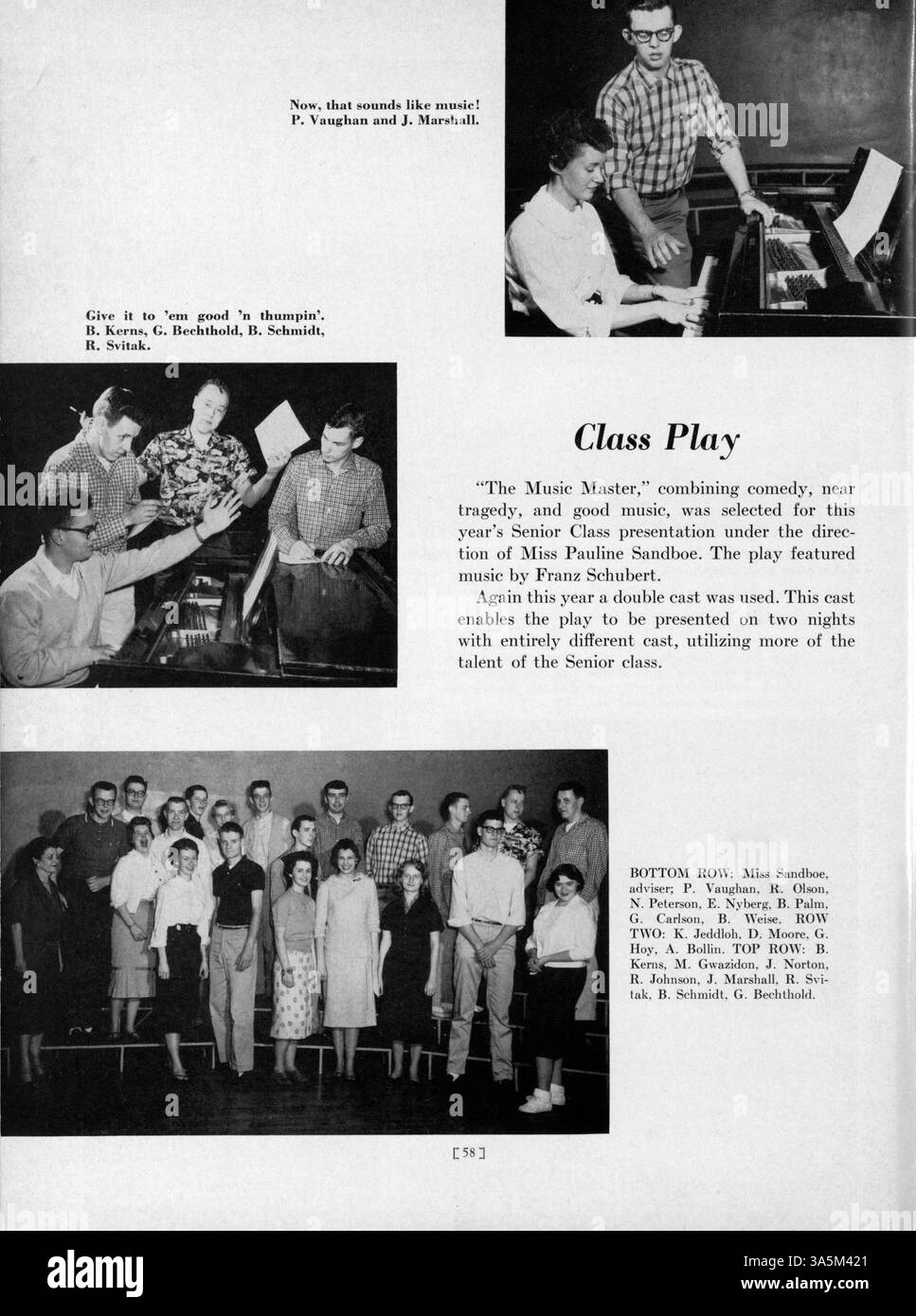 This 1959 Sagamore yearbook from Roosevelt High School documents ...