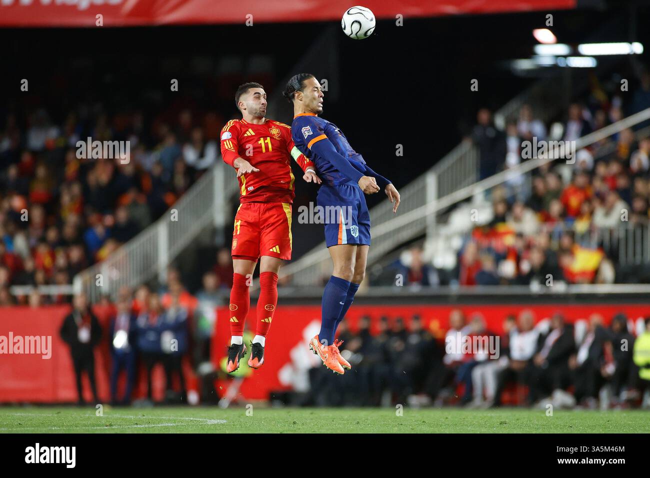 Valencia, Spain. 23rd Mar, 2025. VALENCIA, 23-03-2025 , Mestalla ...