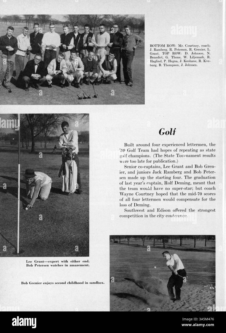 The 1959 'Sagamore' yearbook from Roosevelt High School highlights key ...