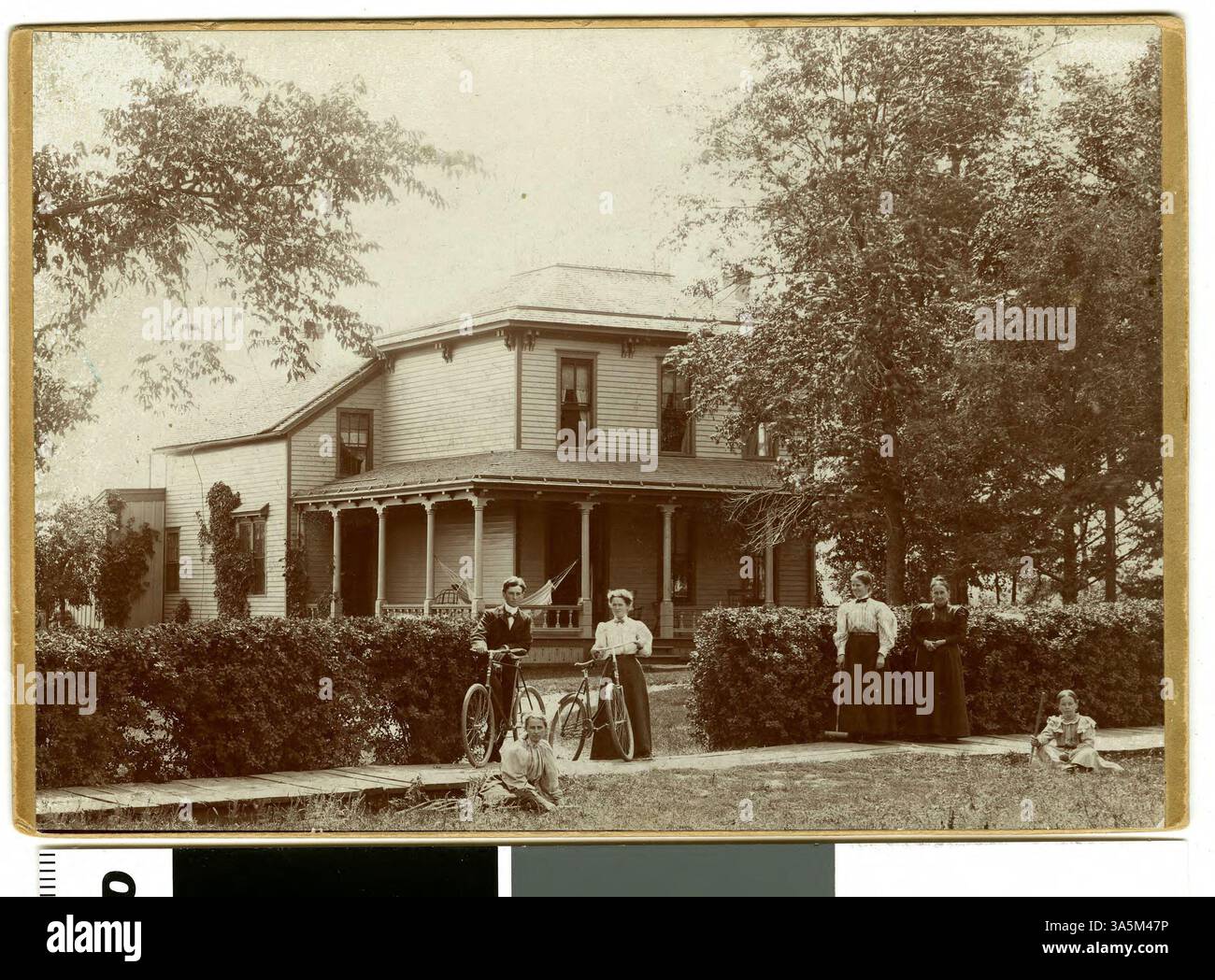 A photo of the Samuel Lowry Osborn residence in Mankato, Minnesota ...