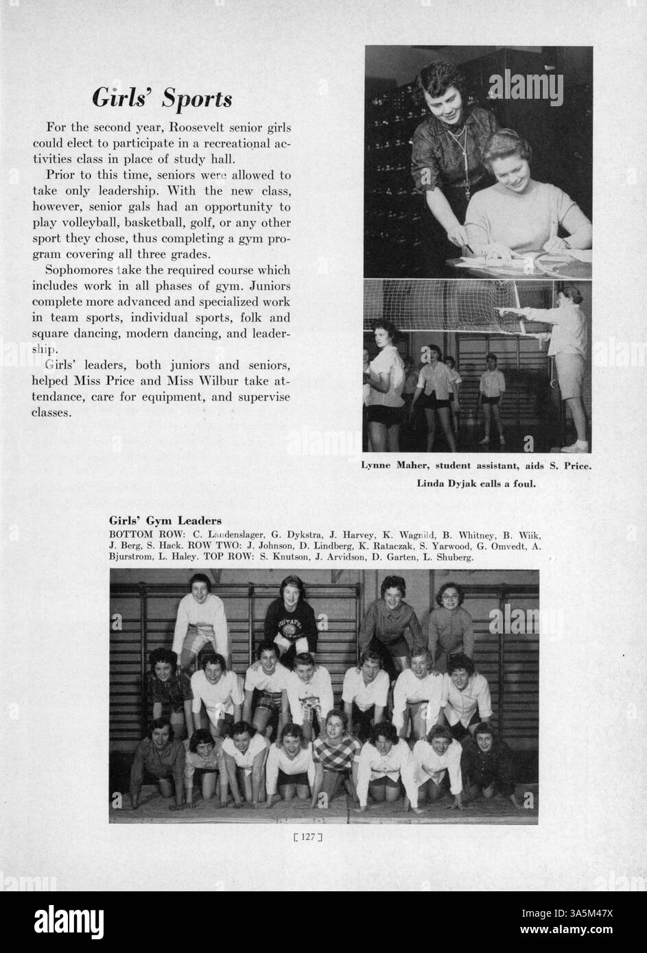 The 1959 'Sagamore' yearbook from Roosevelt High School documents a variety of student, faculty ...