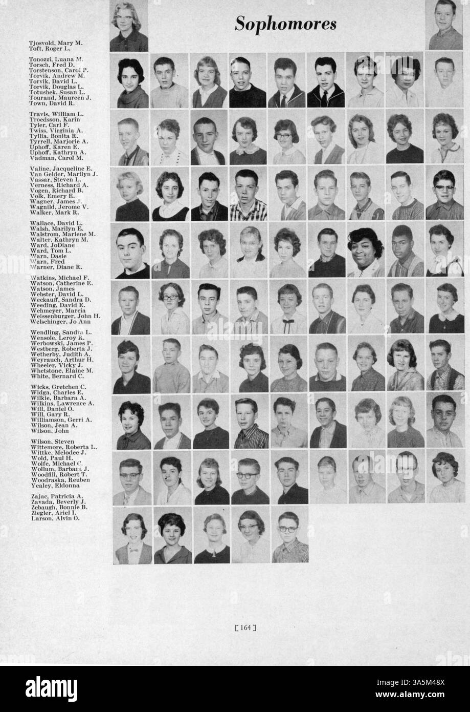 This 1959 'Sagamore' yearbook from Roosevelt High School highlights ...