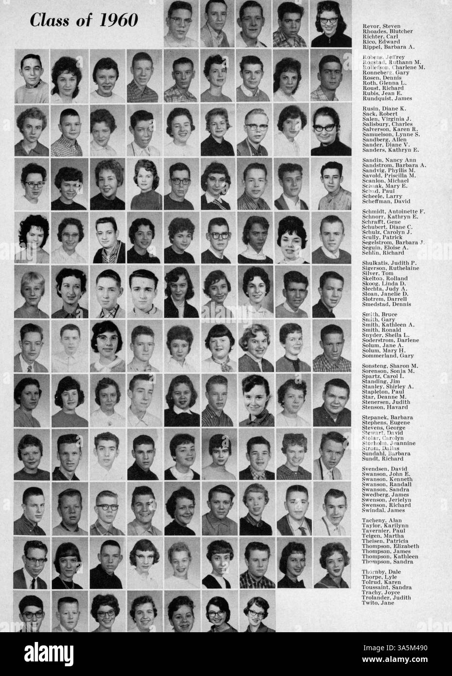 This 1959 'Sagamore' yearbook from Roosevelt High School documents the ...