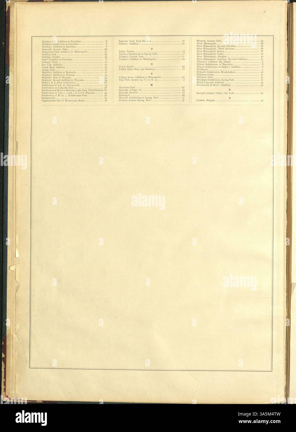 A comprehensive Plat Book of Hennepin County, Minnesota, containing ...