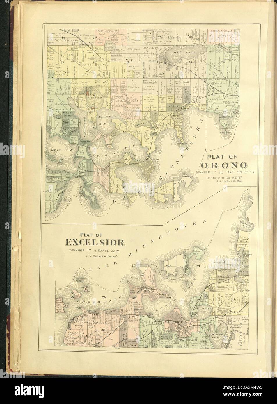 This Plat Book includes a full set of surveys and plats for Hennepin ...