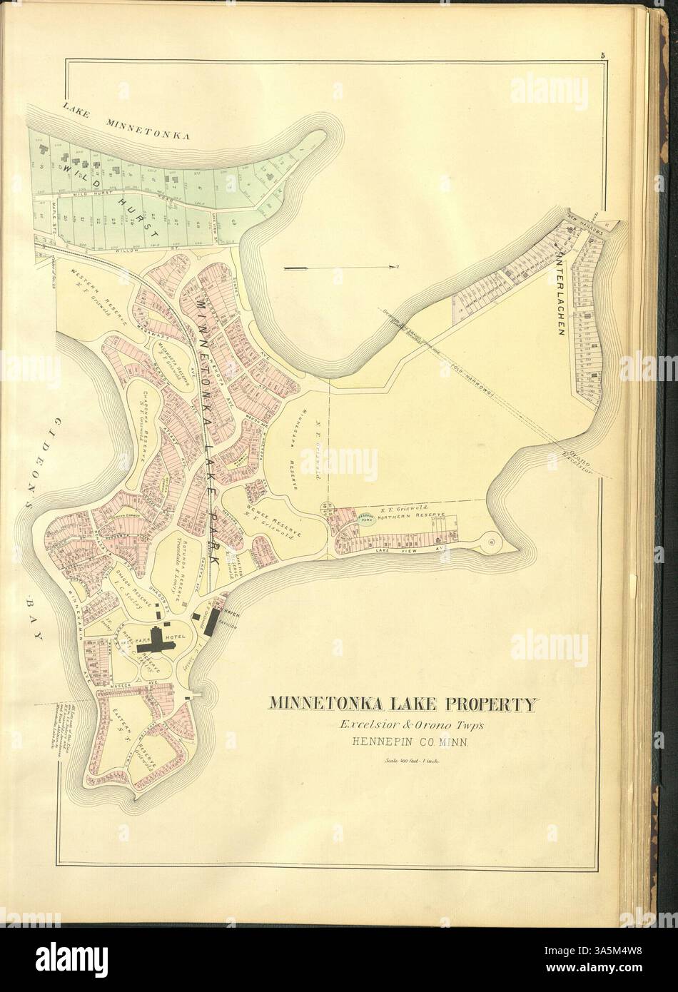 The Plat Book of Hennepin County, Minnesota, includes comprehensive ...