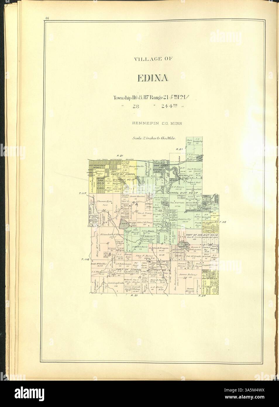 This plat book provides a detailed collection of property boundaries ...