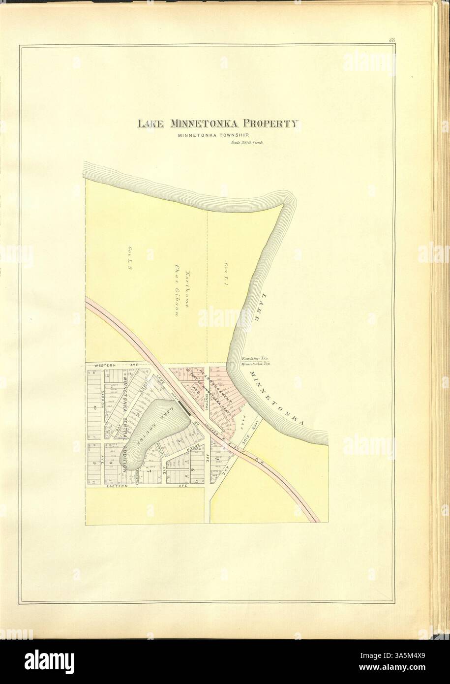 An accurate compilation of surveys and plats from Hennepin County ...