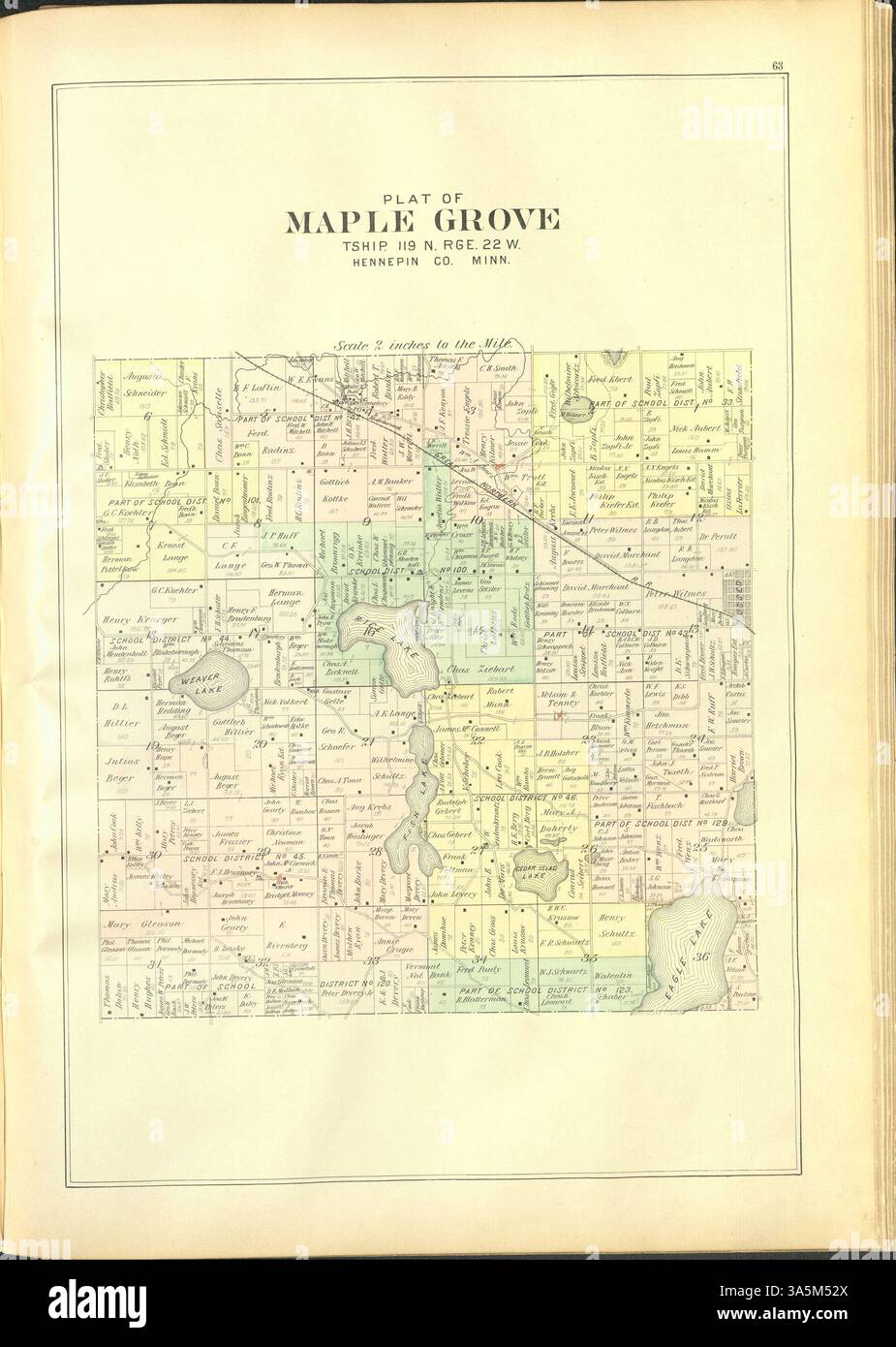Detailed surveys and plats of Hennepin County, Minnesota, including ...