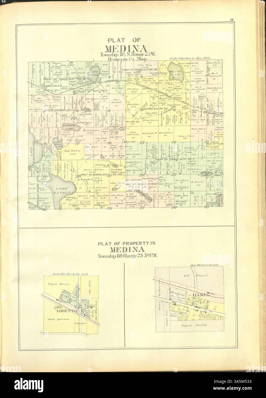 A comprehensive set of plat maps for Hennepin County, Minnesota ...