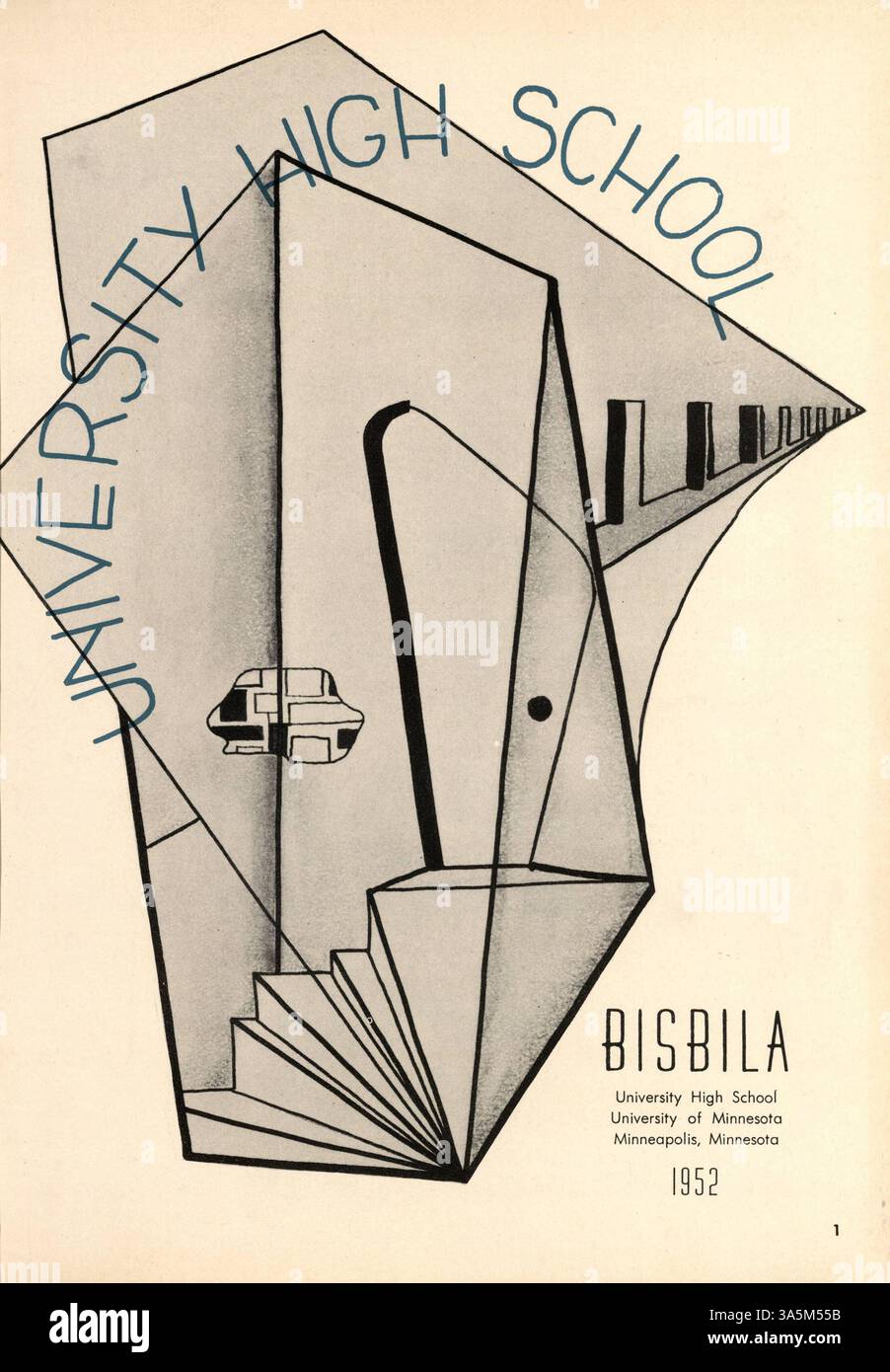 The 1952 university high yearbook hi-res stock photography and images ...