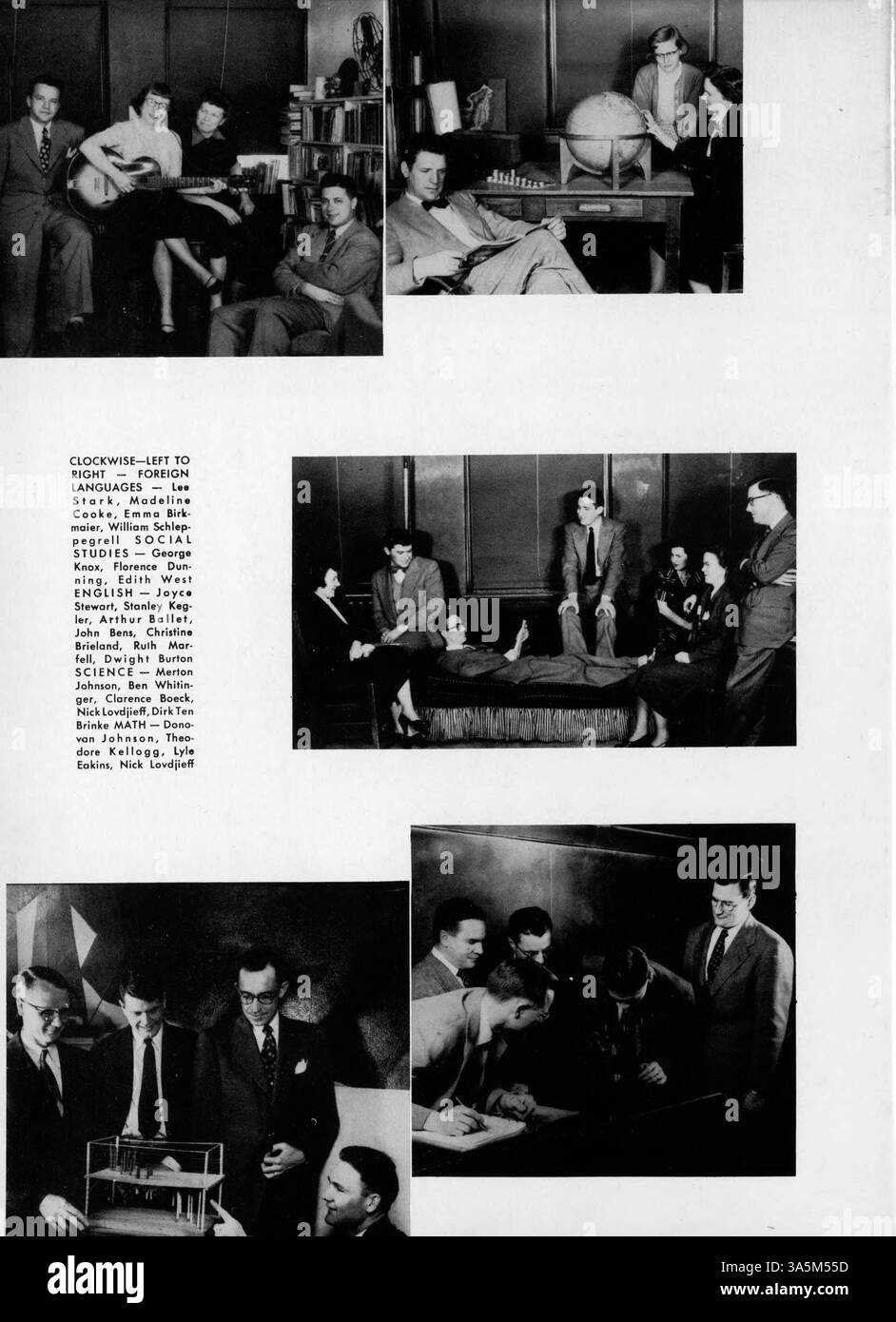 This 1952 yearbook from University High, titled 'Bisbila '52,' features students, teachers ...