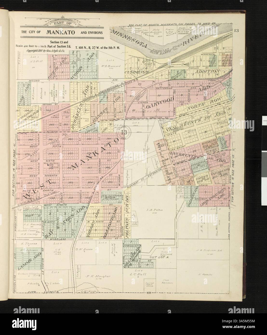 This atlas provides a historical overview of Blue Earth County ...
