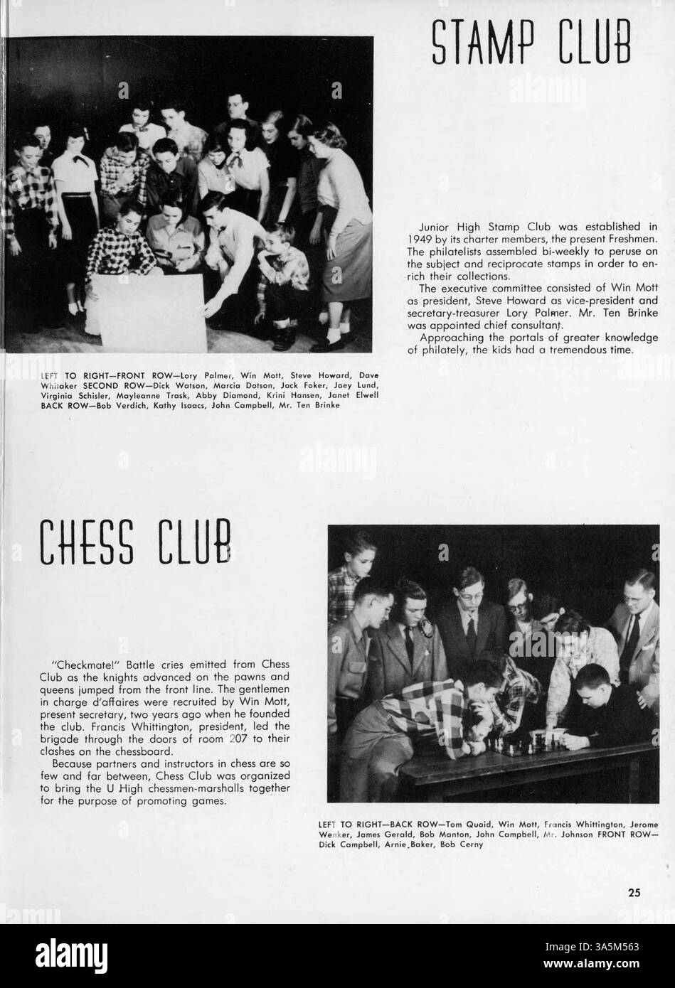 The 1952 'Bisbila' yearbook from University High School features a look ...