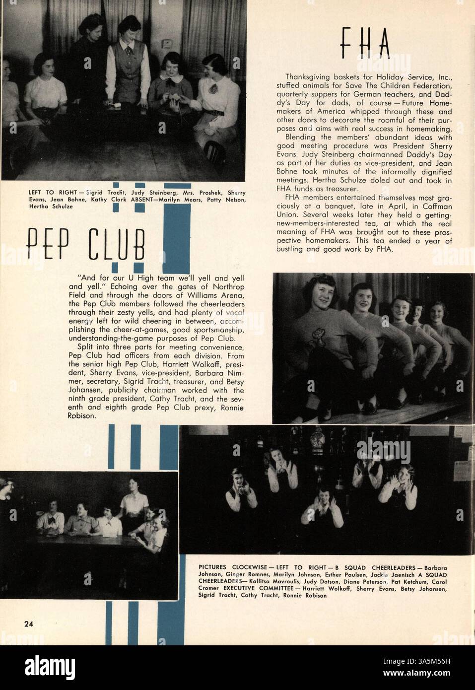 The 1952 'Bisbila' yearbook from University High School captures the ...