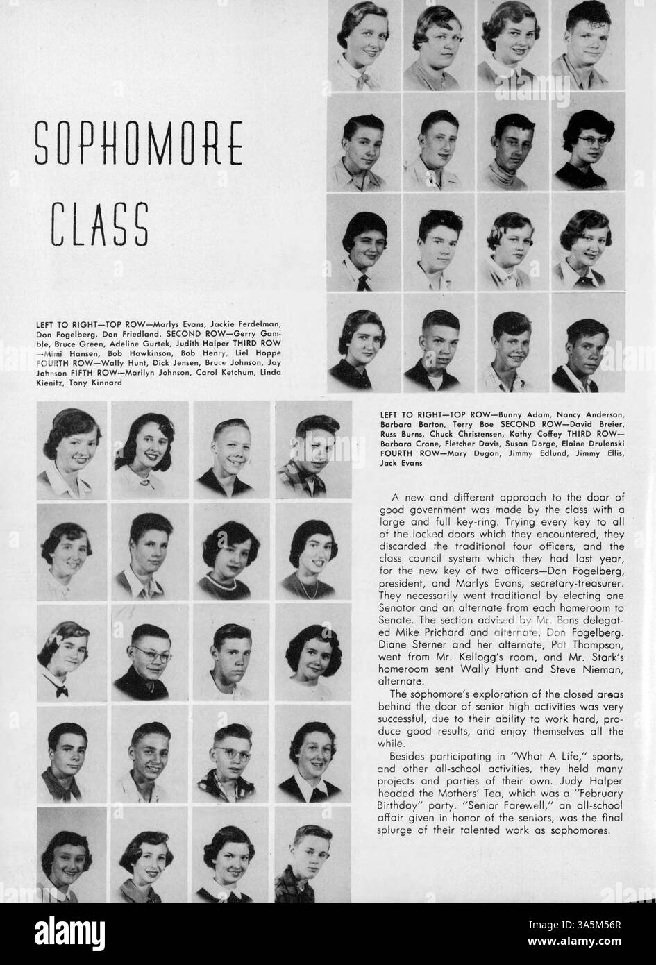 This 1952 'Bisbila' yearbook features the highlights of University High ...