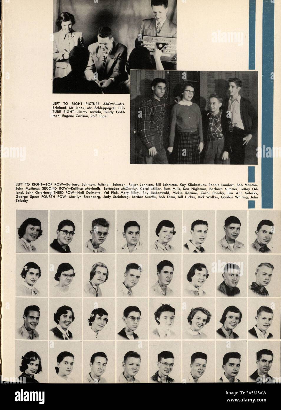 The 1952 'Bisbila' yearbook from University High School documents the ...
