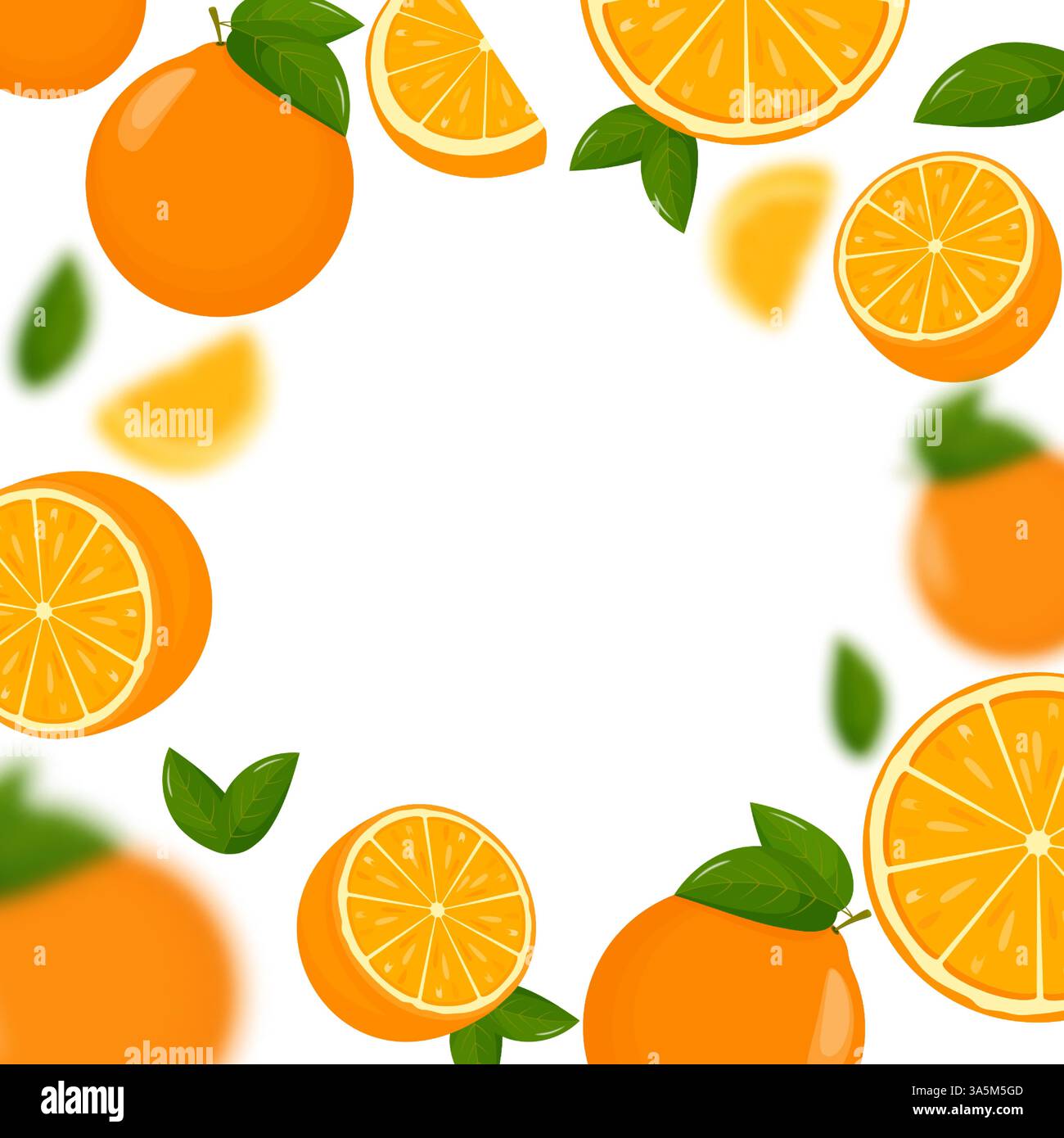 Oranges falling from different angles. Orange citrus background. Flying ...