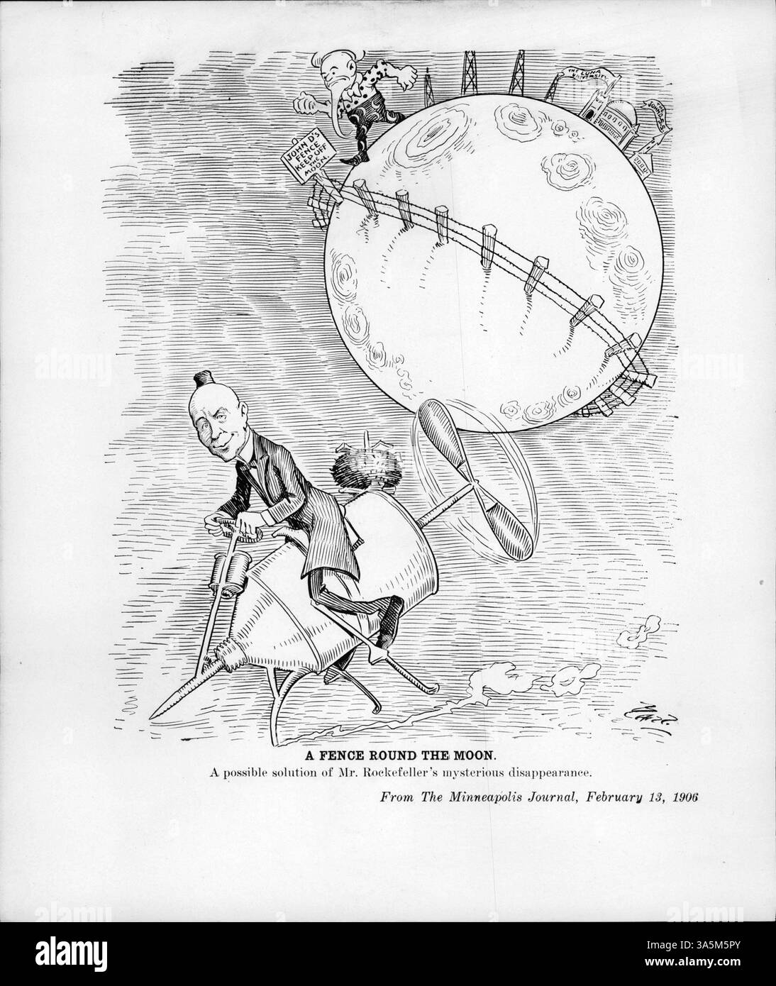 The whimsical scenario reflects the mysterious disappearance of mr ...